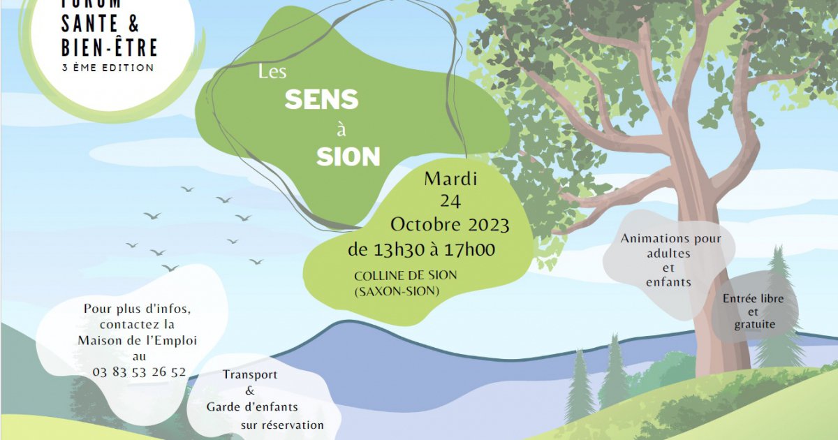 Forum santé bien-être, 3ème édition - Actualités - La maison de l ...